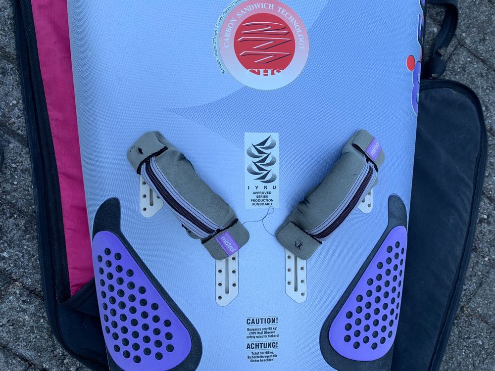 Windsurfbrett Mistral Screamer 103l mit Zubehör (Gebraucht) in Bad ...