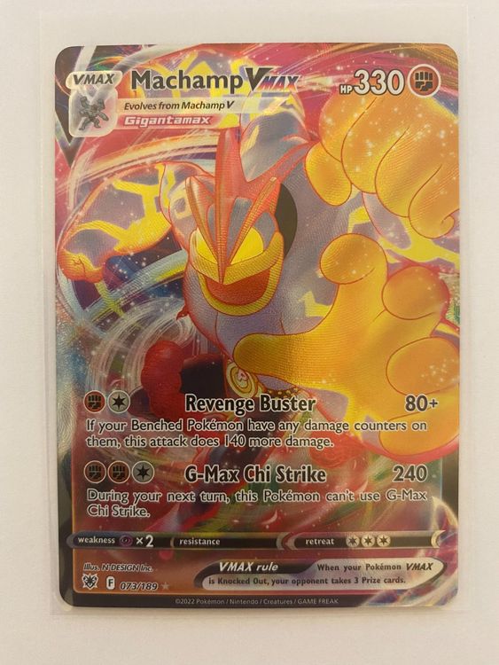 Pokemon Machamp VMax 073/189 Astral Radiance EN (Neu (gemäss ...