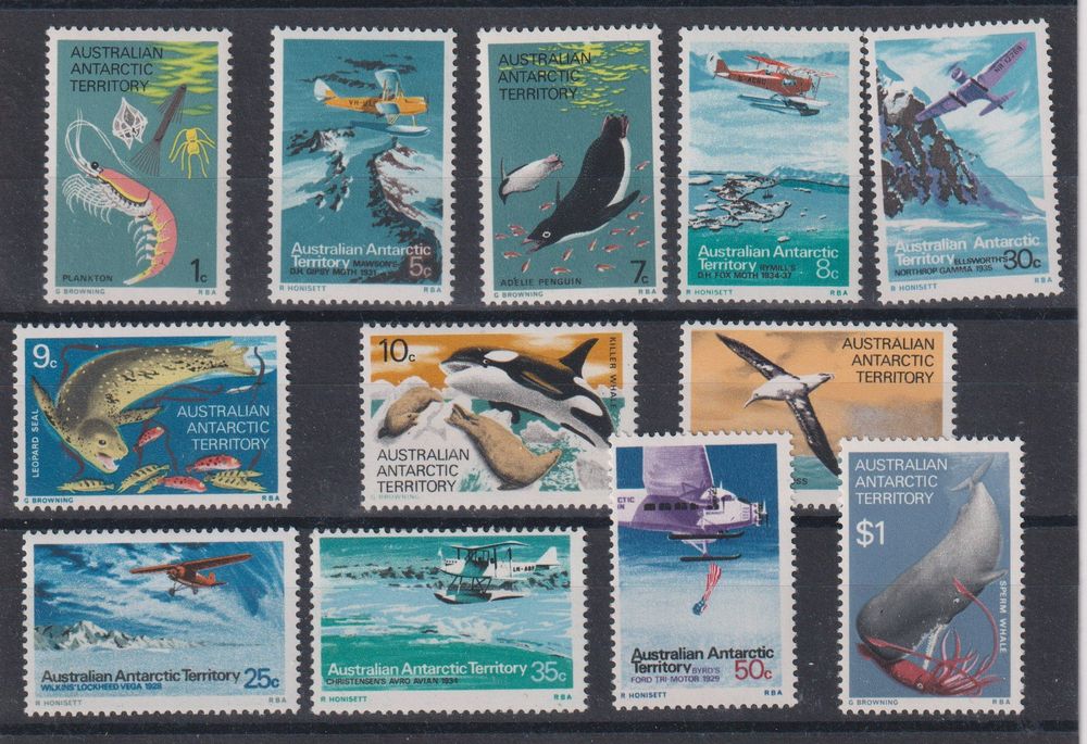 Australien Antarktis: Meerestiere/Flugzeuge 1973 /Postfrisch | Kaufen auf Ricardo