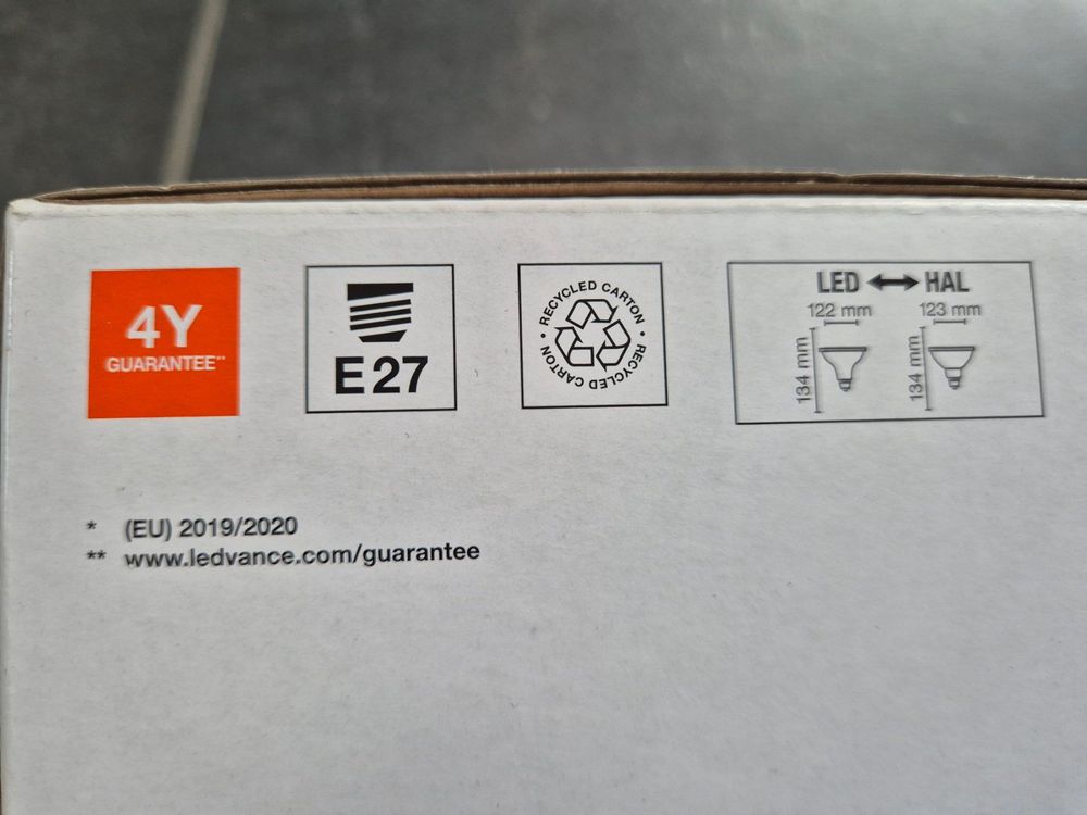 LEDVANCE Leuchtmittel E27 13,5 W Warmweiß 1035 lm Neu! (Neu und ...