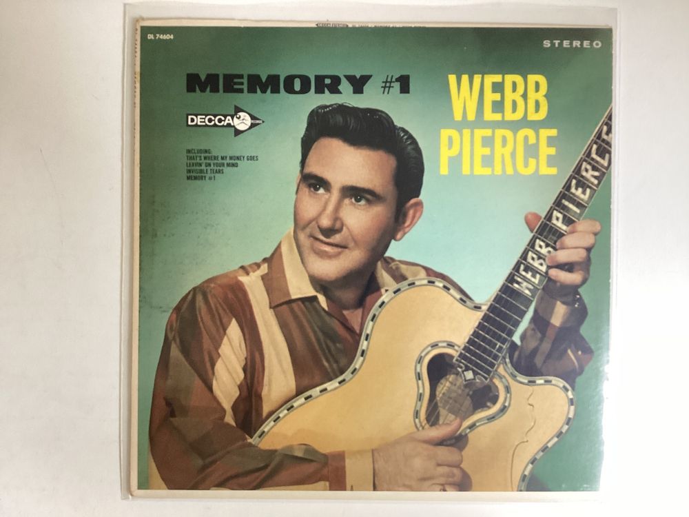 Webb Pierce LP - Memory | Kaufen auf Ricardo