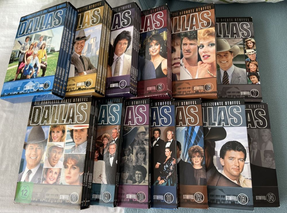 DALLAS KOMPLETTE STAFFEL 1-14 DVD | Kaufen auf Ricardo