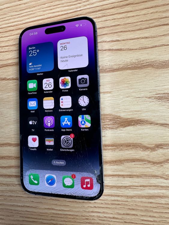 iPhone 14 Pro Max 256GB - Lila (Defekt) in Schlieren für CHF 520 – mit ...