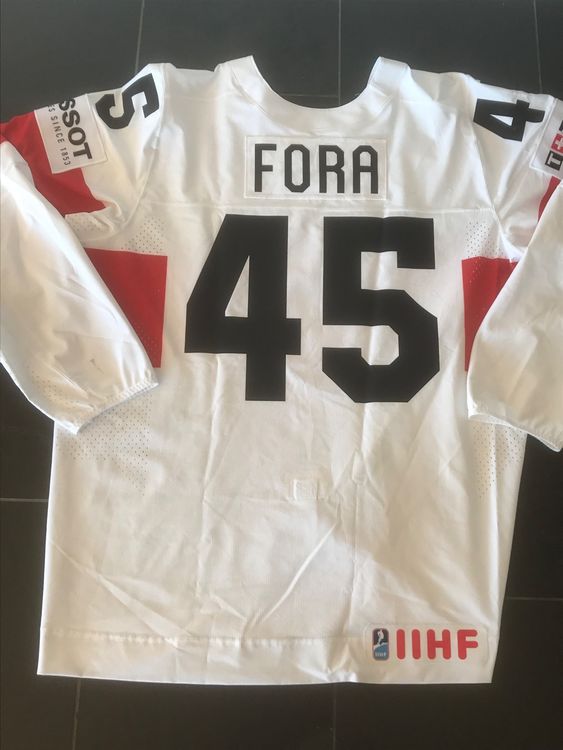 Gameworn IIHF World Championsship 2022 #45 Michael Fora | Kaufen auf ...