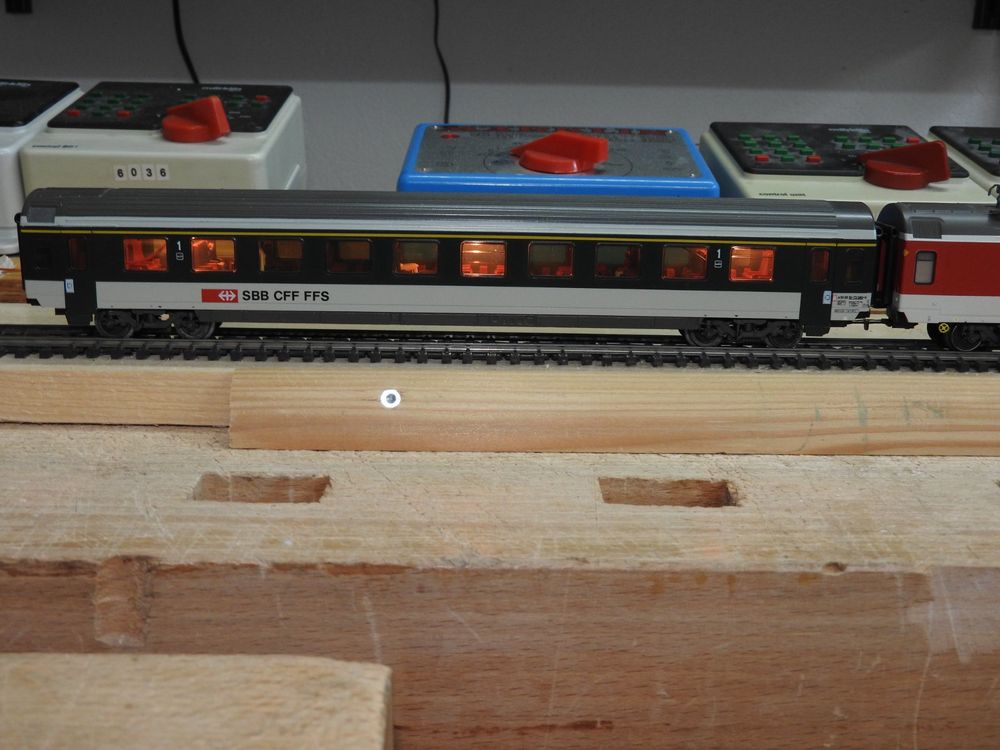 Märklin 42168, SBB Pendelzug, 4-teilig, beleuchtet (Gebraucht) in Satigny für CHF 145 – mit ...