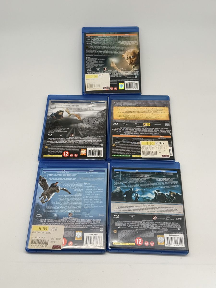 Blu-ray Harry Potter lot 5 films - Collection parfaite pour (Gebraucht ...