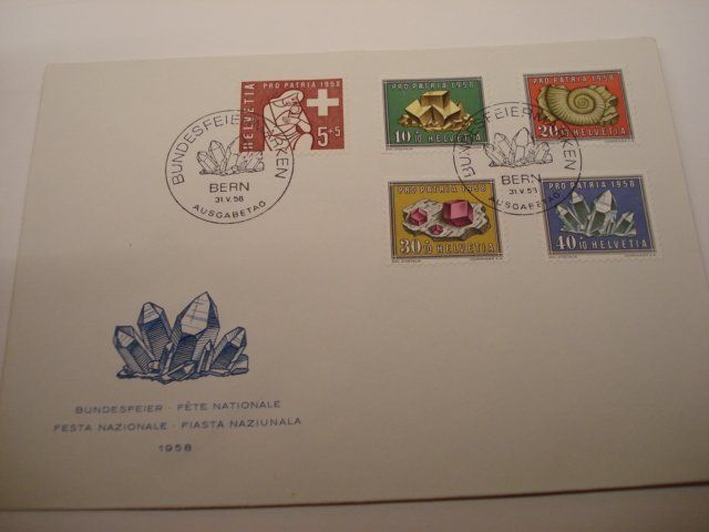 FDC Pro Patria 1958 (Gebraucht) in Niederwil AG für CHF 3.5 – mit Lieferung auf Ricardo kaufen