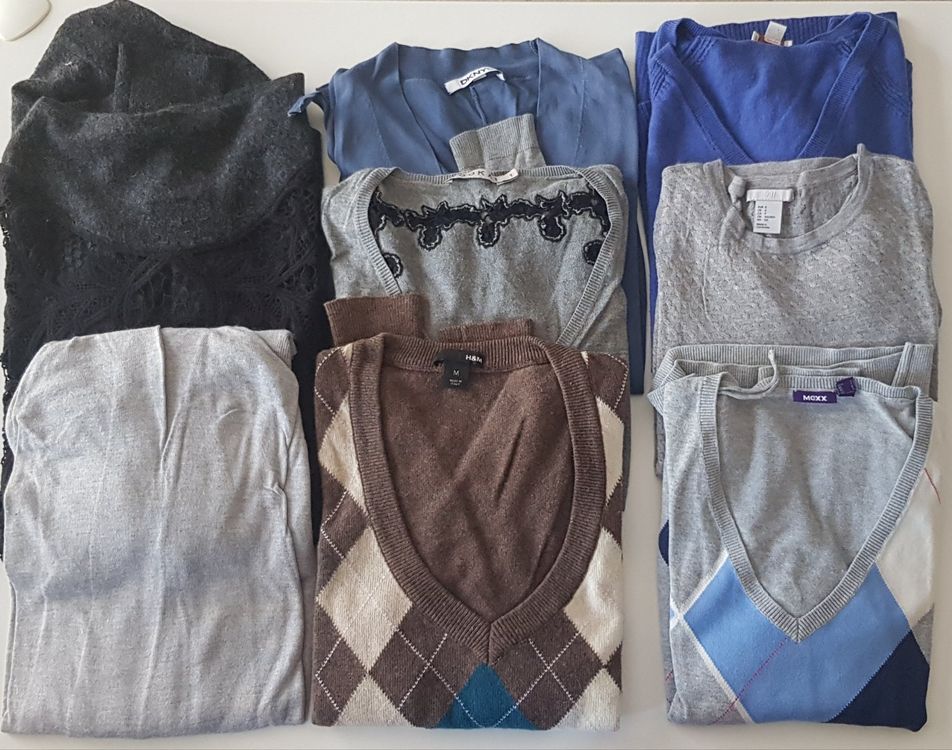 8 pulls/pull-over Mexx, Gap, H&M, Top Shop, Kookaï, DKNY S/M (Gebraucht) in Bussigny für CHF 20 ...
