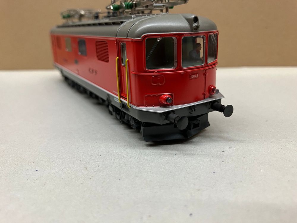 Hag 223 SBB Re 4/4 I 10043 rot, H0 GS DC Digital | Kaufen auf Ricardo