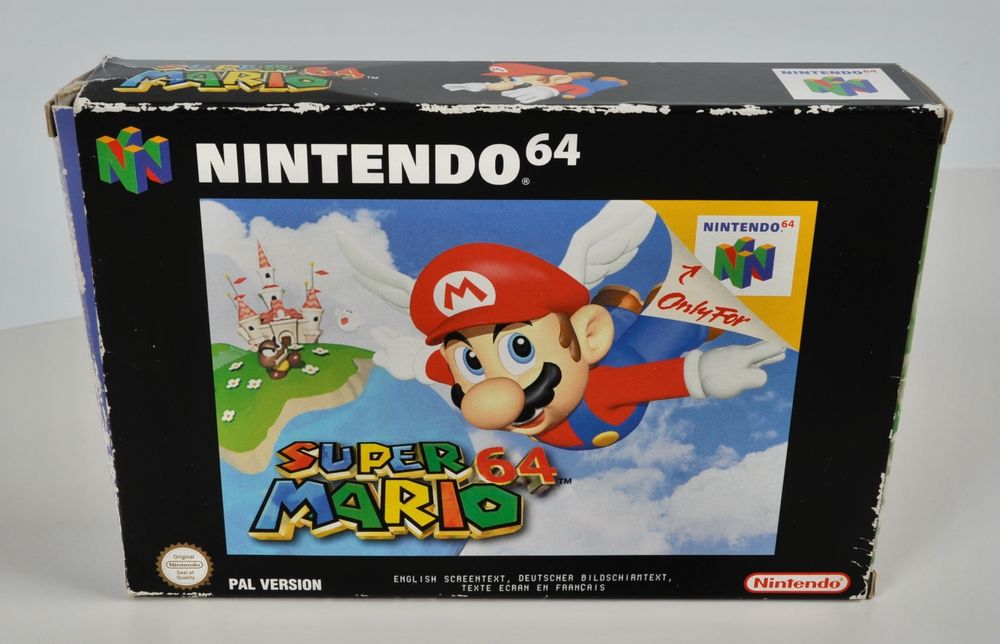 Nintendo 64 Spiel, Super Mario 64, OVP (Gebraucht) in Basel für CHF 75 ...