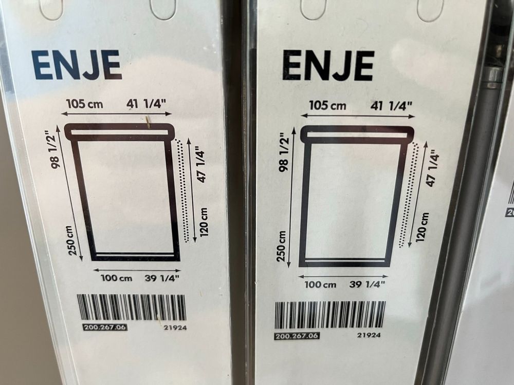 Ikea ENJE Rollo / Jalousie, neu und in OVP (4 Stück) (Neu und ...