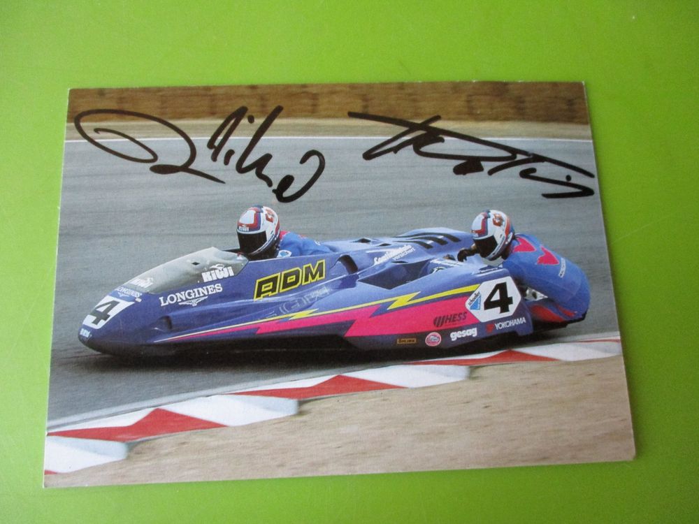 Rolf Biland & Kurt Waltisperg Autogramm Original (Gebraucht) in Ottikon ...