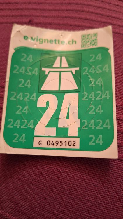 Autobahnvignette 2024, unbenutzt (Neu und originalverpackt) in Flaach für CHF 21 – mit Lieferung ...