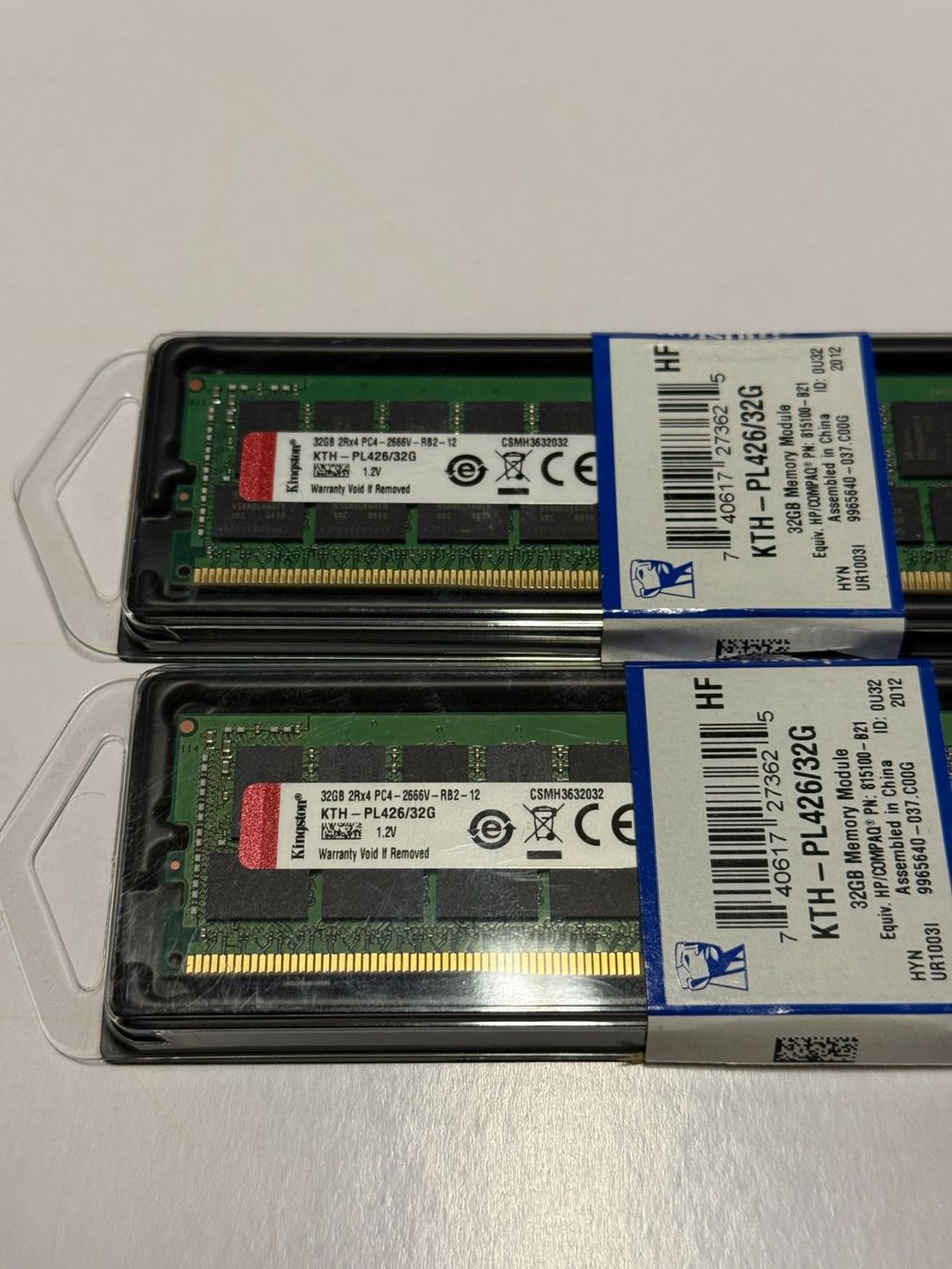 Kingston 64GB (2x32) DDR4-2666 ECC RDIMM | SERVER RAM (Gebraucht) in ...
