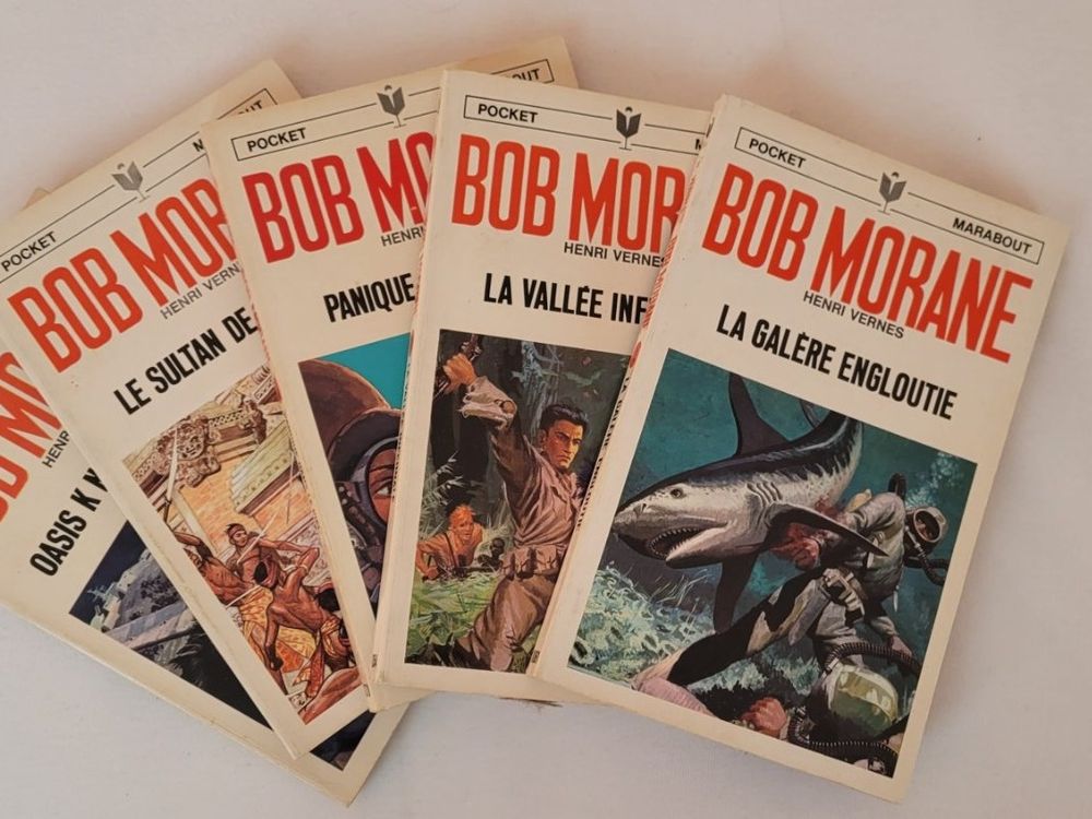 Bob Morane: collection de + de 80 livres pocket Marabout (Gebraucht) in ...
