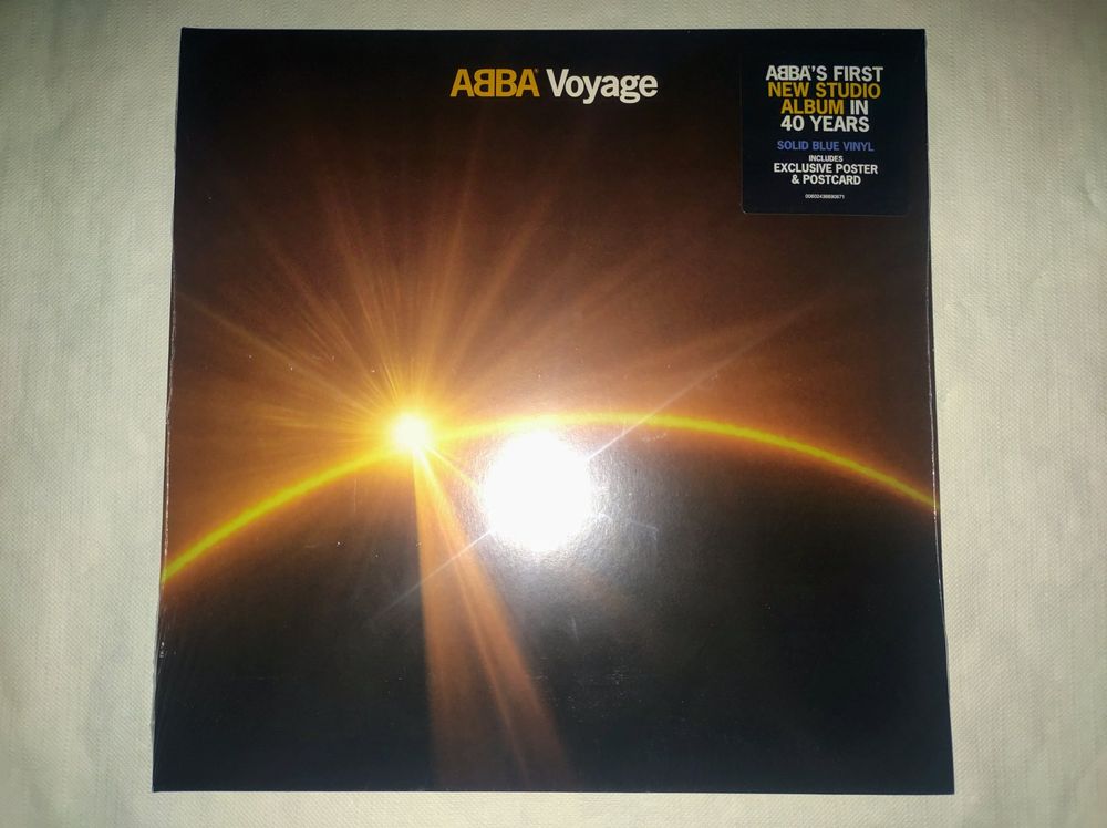 ABBA VOYAGE VINYL ** SOLID BLUE VINYL ** NEU ** (Neu und ...