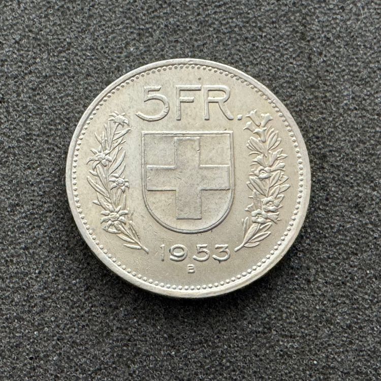 5 Franken Silber 1953 | Kaufen auf Ricardo