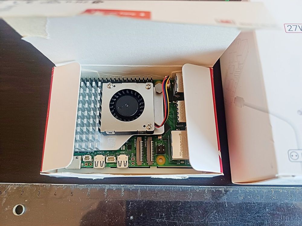 Raspberry Pi 5 8Gb + Fan + Netzteil + HDMI Kabel (Neu (gemäss ...