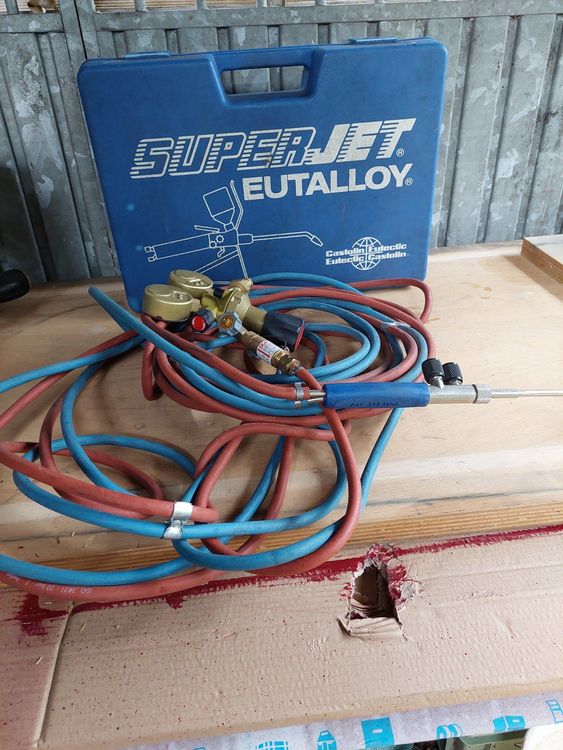 SUPERJET EUTALLOY Schweissgerät im Koffer (Gebraucht) in Muttenz für CHF 250 – nur Abholung auf ...
