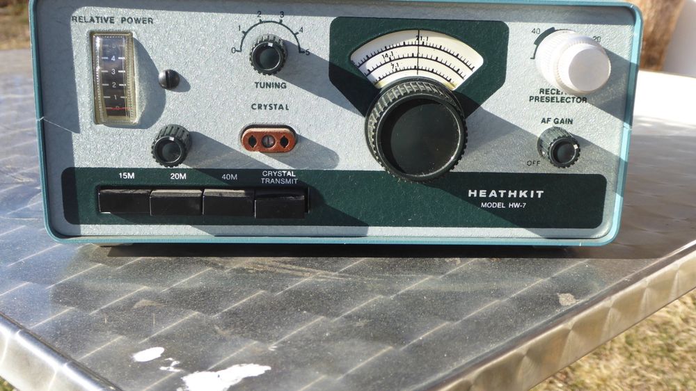 HEATHKIT HW-7 QRP CW Transceiver, der erste von Heathkit (Gebraucht) in ...
