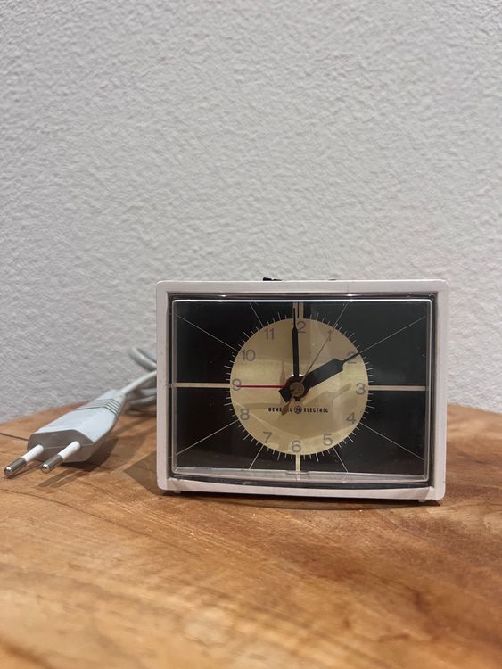 Vintage elektrische Uhr GE General Electric 60er retro selte (Gebraucht ...