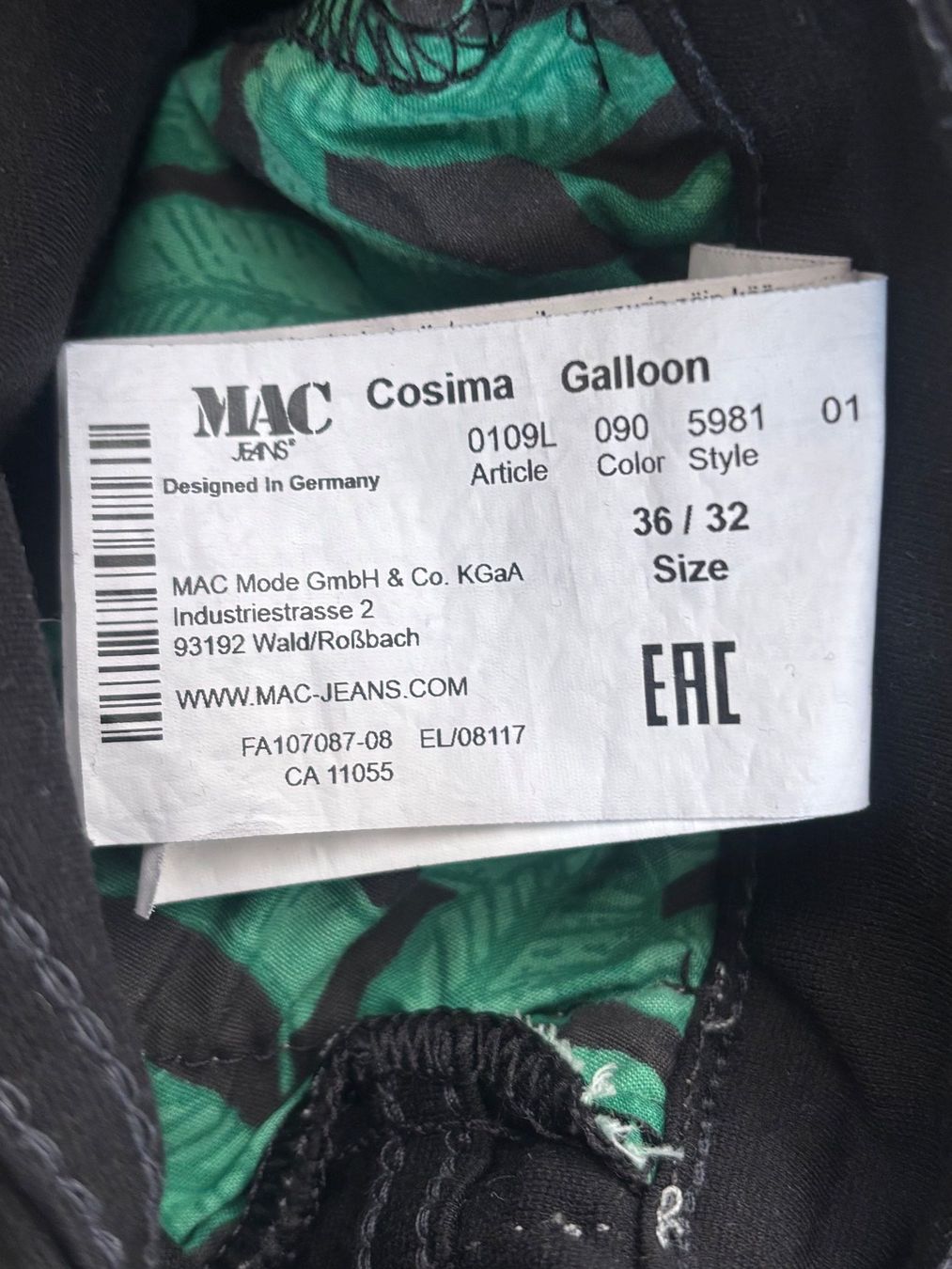MAC Jeans Cosima Galloon, Gr. 36/32, Top Zustand! (Gebraucht) in ...