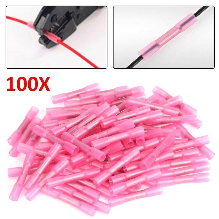 100 Schrumpfverbinder Quetschverbinder (Neu und originalverpackt) in ...