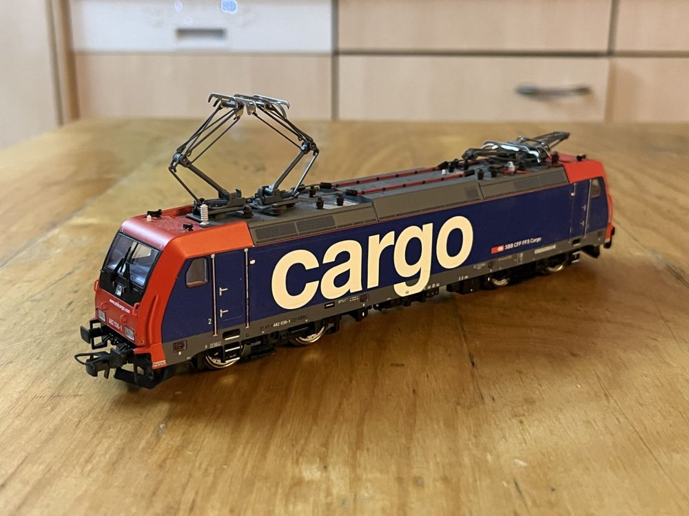 Märklin 37446, Re 482 036-1 SBB Cargo, H0 WS Digital Sound (Gebraucht) in Bern für CHF 151 – mit ...