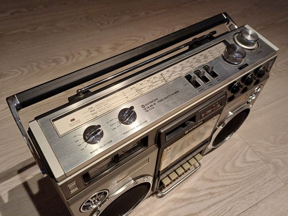 Vintage RADIO Ghettoblaster HITACHI TRK-8155E Boombox (D'occasion) à ...