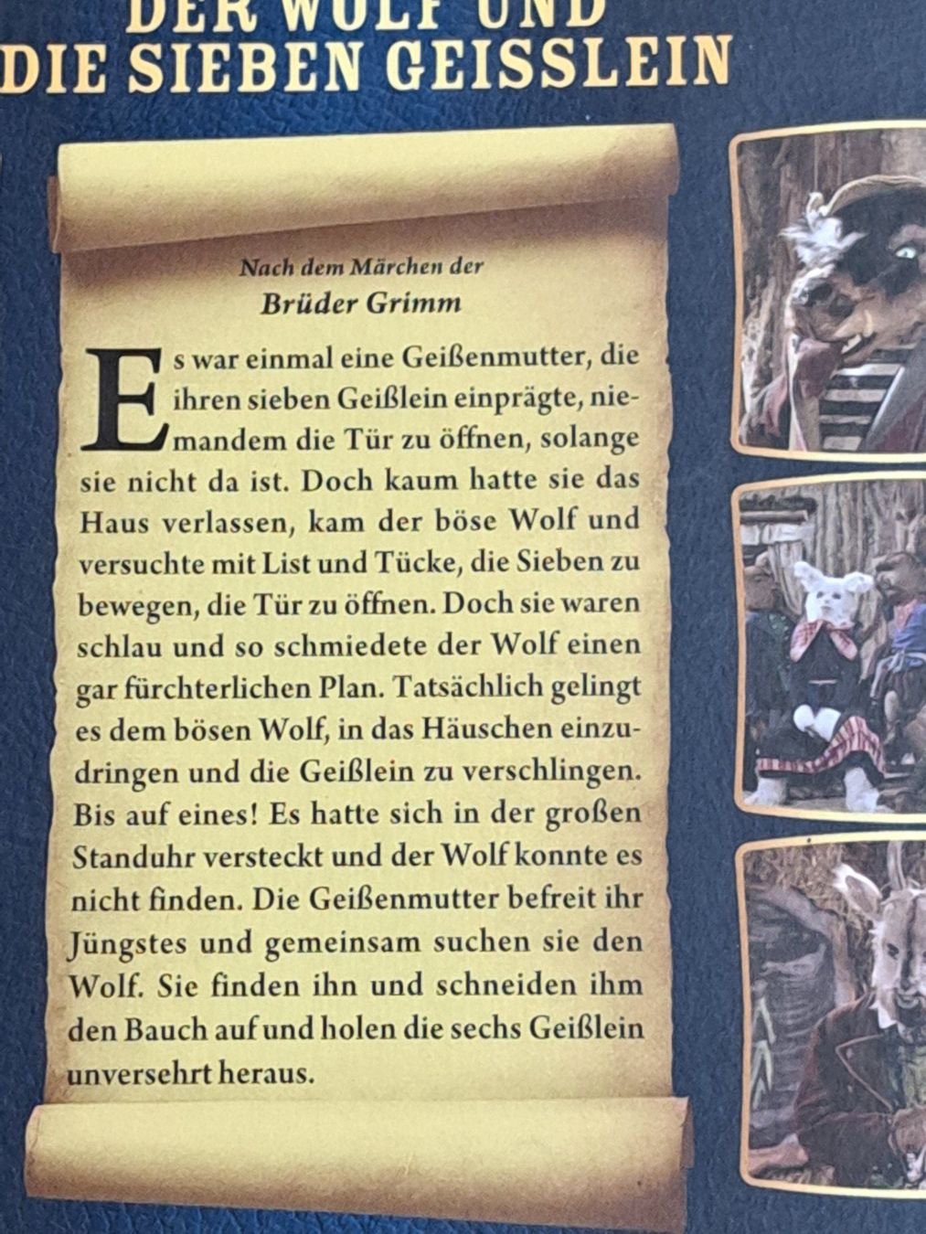 DVD Der Wolf und die sieben Geisslein, Märchen Klassiker (Neu (gemäss ...