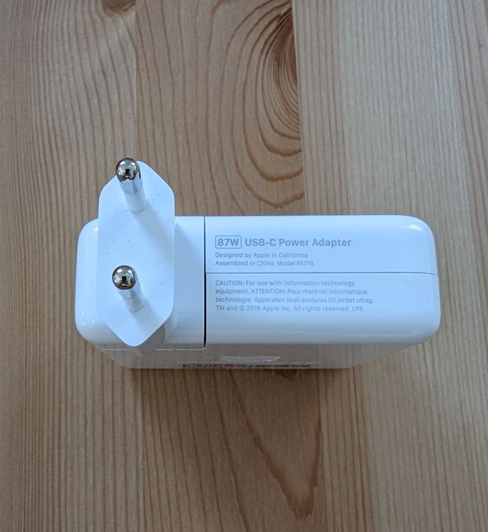 Original Apple 87W USB-C Power Adapter. (Gebraucht) in Schlieren für ...