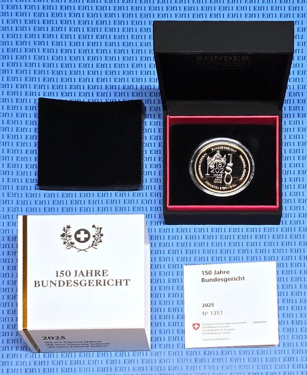 CHF__10.00 2025 Bundesgericht PP #1351 --> portofrei