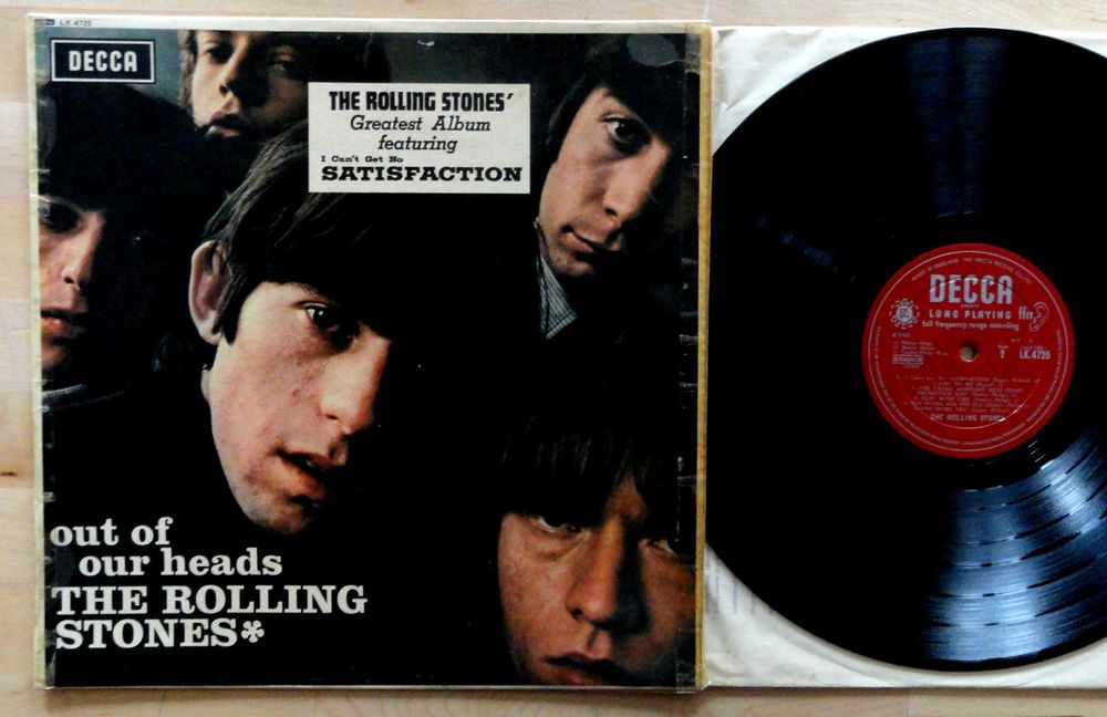 LP ROLLING STONES out of our head DECCA UK 1965 ORIGINAL (Gebraucht) in ...