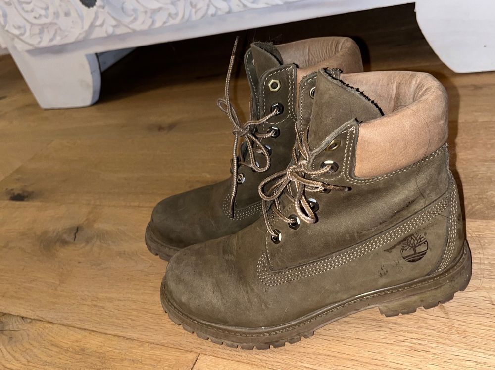 Timberlands Original in Olivegrün (Gebraucht) in Embrach für CHF 40 ...