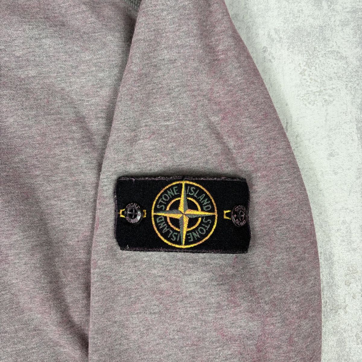 Sweat Stone Island Dust Colour Treatment Gris - XL (Neu (gemäss ...