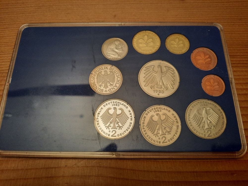 Bundesrepublik Deutschland Staatl. Münze 1983 Karlsruhe G (Gebraucht ...