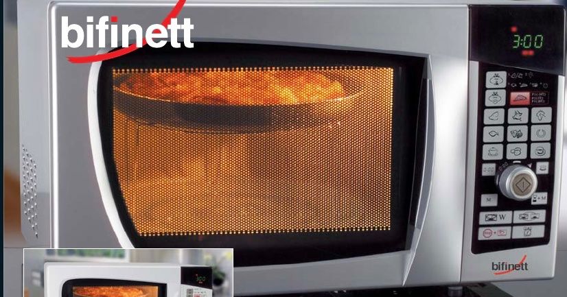 Mikrowelle mit Grill - Bifinett KH 1106 Silber (Gebraucht) in Zürich ...