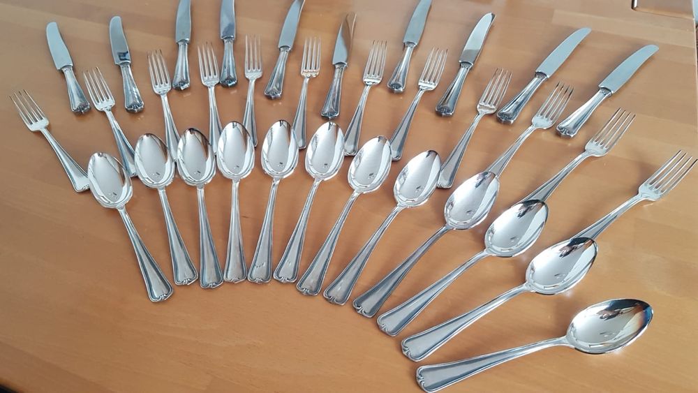Verkauf Silberbesteck 90