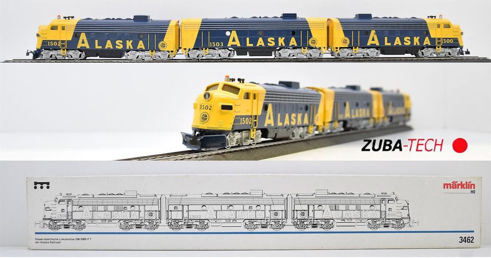 Märklin 3462 Diesellok EMD F7 Alaska H0 | Kaufen auf Ricardo