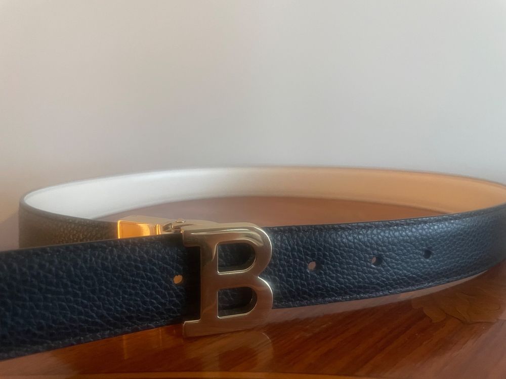 Bally B Logo Signature Wendegürtel Gr 95, wie neu (Gebraucht) in ...