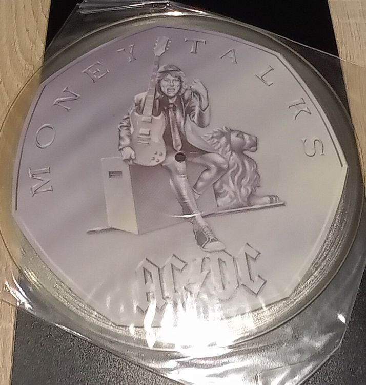 AC/DC – Moneytalks Picture Disc Vinyl (Sammlerzustand) (Gebraucht) in ...
