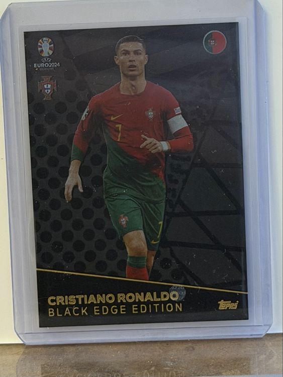 Cristiano Ronaldo – Black Edge Edition – UEFA EURO 2024 (Gebraucht) in ...