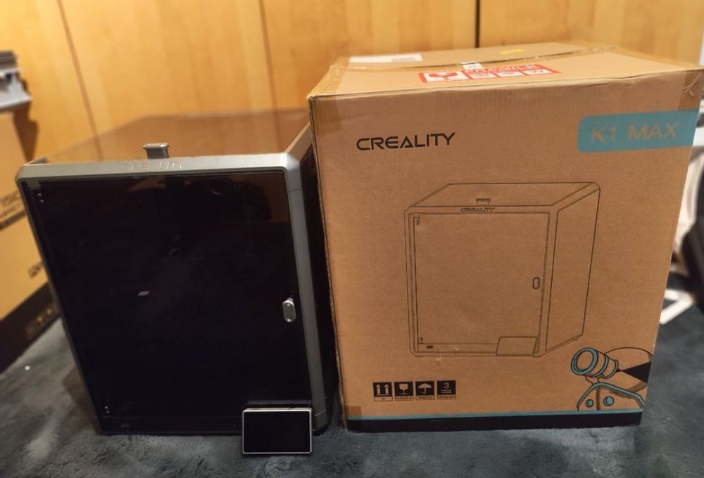 Creality K1 Max 3D Drucker. NUR 1d04h Druckzeit! (Neu (gemäss ...