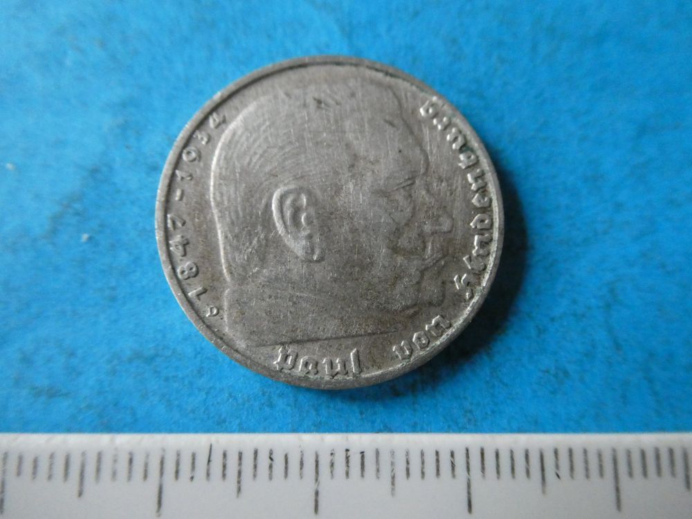 Dt. Reich 1937 D, 2 Reichsmark - Silber (Gebraucht) in Hinterforst für CHF 7 – mit Lieferung auf ...