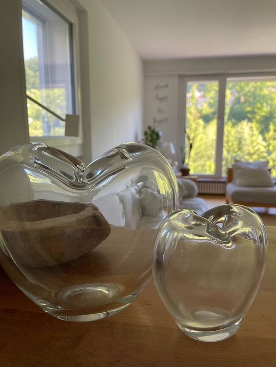 2 Stück Sarner Glas Vasen Mundgeblasen dekoratives Set (Gebraucht) in Nussbaumen AG für CHF 6 ...