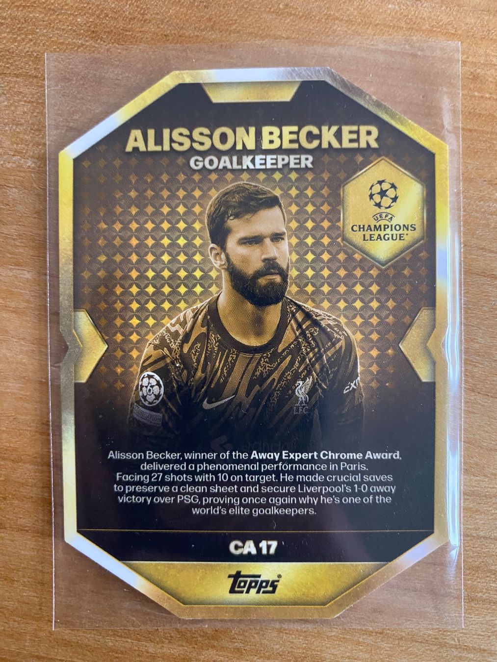 Topps Match Attax 25/26 Chrome Award Becker CA17 (Neu (gemäss ...