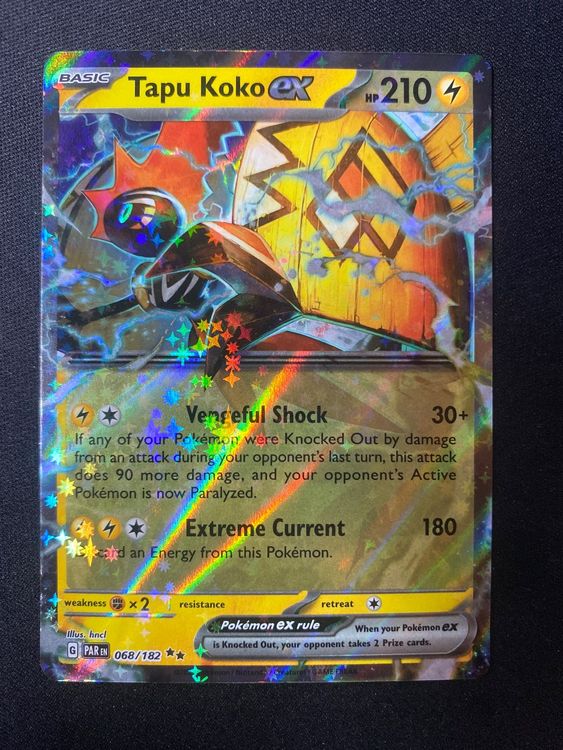 Tapu Koko ex 68 - Kapu-Riki ex - Paradox Rift - EN | Kaufen auf Ricardo Tapu Koko ex 68 - Kapu-Riki ex - Paradox Rift - EN | Kaufen auf Ricardo