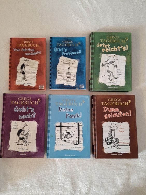 Gregs Tagebuch Comic Roman 6 Bände | Kaufen auf Ricardo