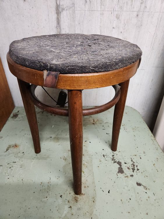 Seltener Original HORGEN-GLARUS Hocker mit Papieretikette | Kaufen auf Ricardo