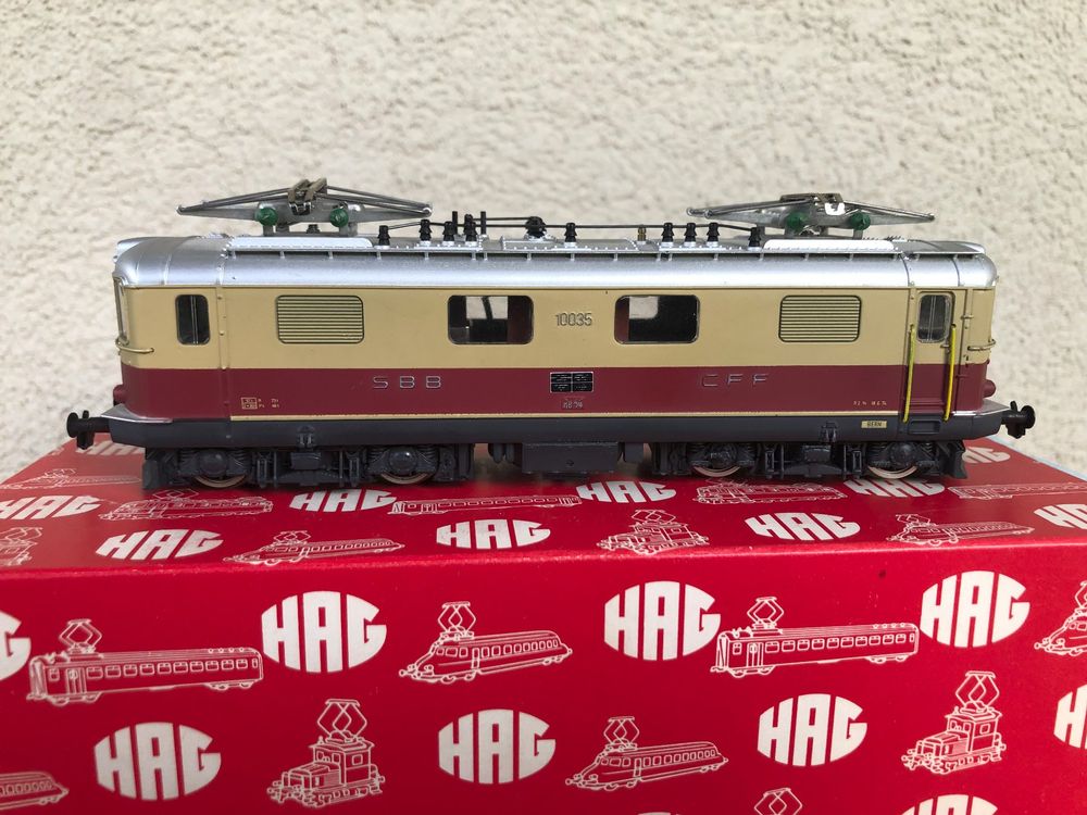 HAG 231 Re 4/4 I SBB TEE H0 GS Analog (D'occasion) à Echandens pour CHF ...